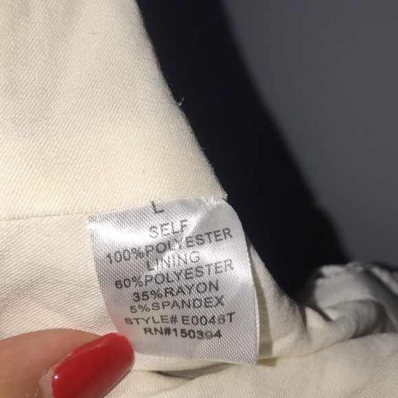 Tops | White Netted Top | Poshmark